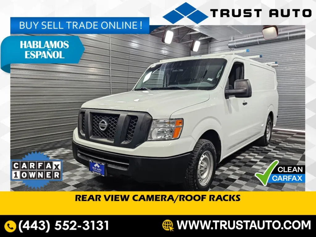 Used 2018 Nissan NV2500 Cargo S Low Roof Minivan/Van for sale in ...