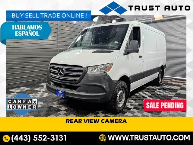 Used 2019 Mercedes-Benz Sprinter 1500 Cargo 144'' Standard Roof Minivan ...