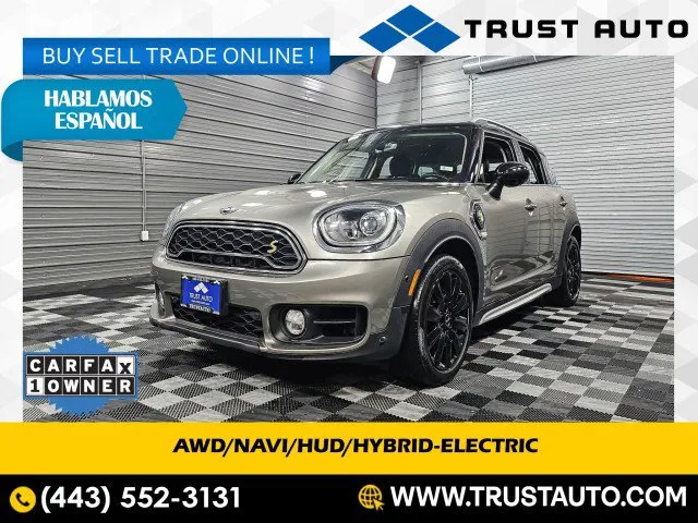Used 2018 MINI Countryman Cooper S E ALL4 AWD Hybrid-Electric SUV for ...