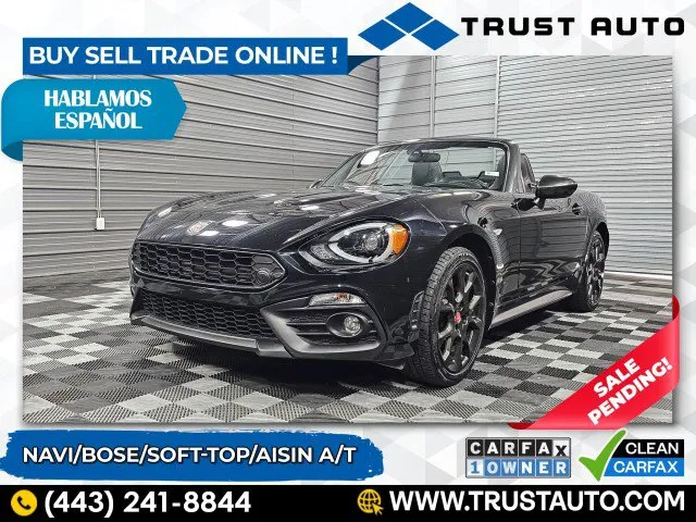 Used 2018 FIAT 124 Spider Abarth Soft-Top Convertible for sale in ...