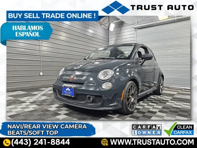 Used 2018 FIAT 500c Abarth Soft-Top Convertible for sale in Sykesville ...