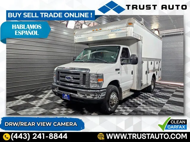 Used 2016 Ford Econoline E-350 Cutaway DRW Super Duty 138'' Dually ...