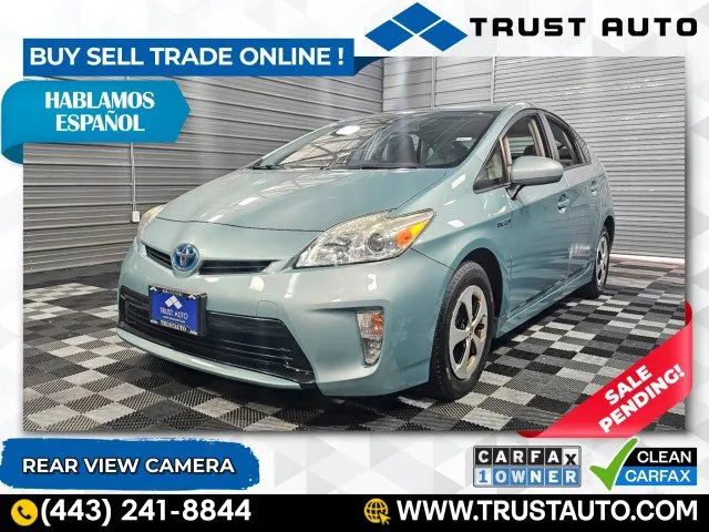 Used 2015 Toyota Prius Two Hybrid-Electric Hatchback for sale in ...