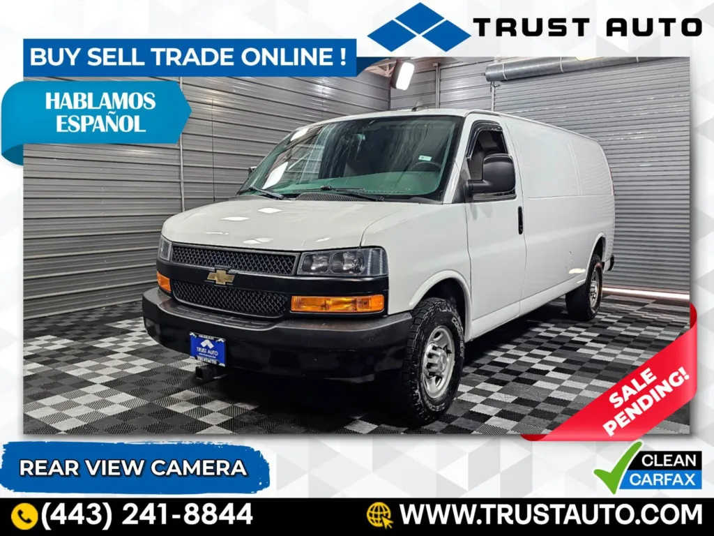 Used 2019 Chevrolet Express 2500 Cargo 155''WB Extended Minivan/Van for ...