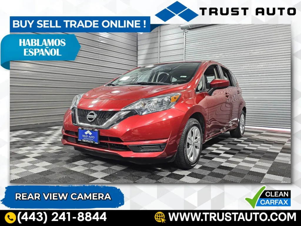 Used 2019 Nissan Versa Note SV Hatchback for sale in Sykesville, MD at ...