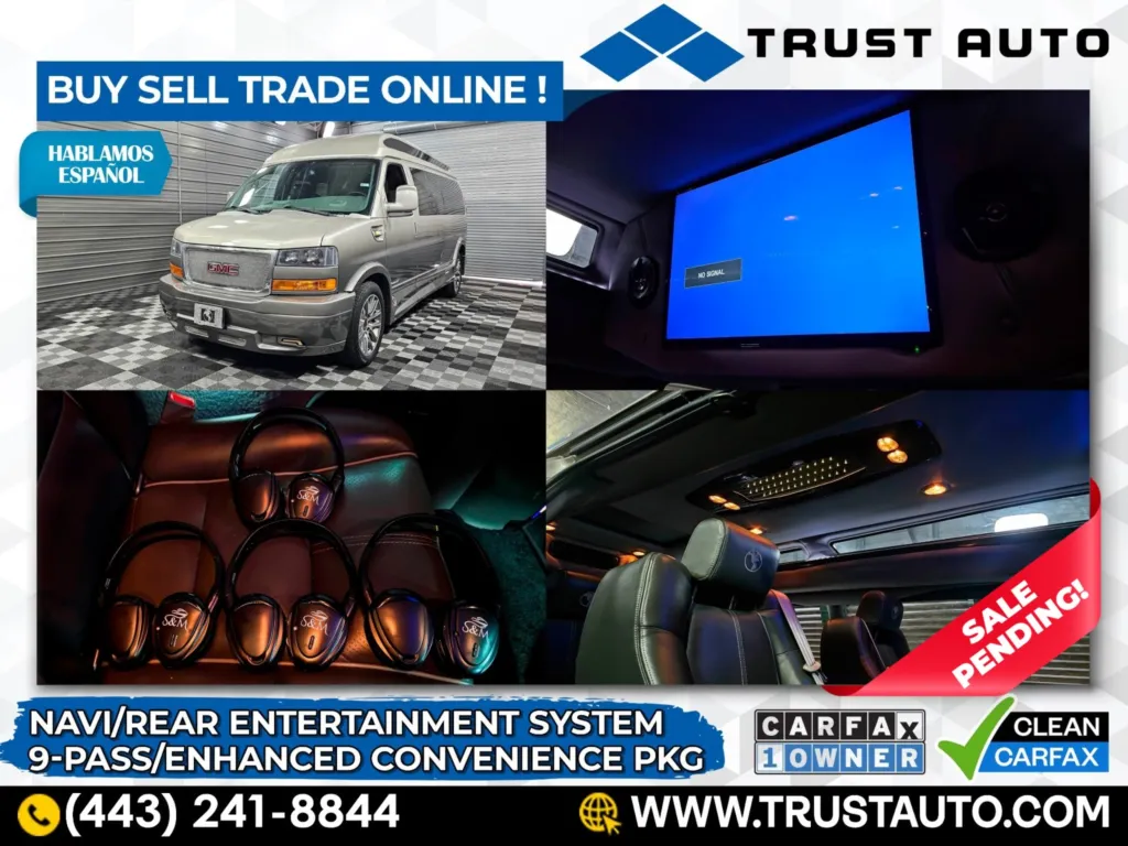 Used 2020 GMC Savana 2500 9-Passenger Limited SE Conversion 155''WB ...