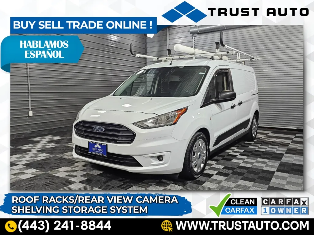 Used 2019 Ford Transit Connect Cargo XLT 121''LWB Minivan/Van w/Roof ...