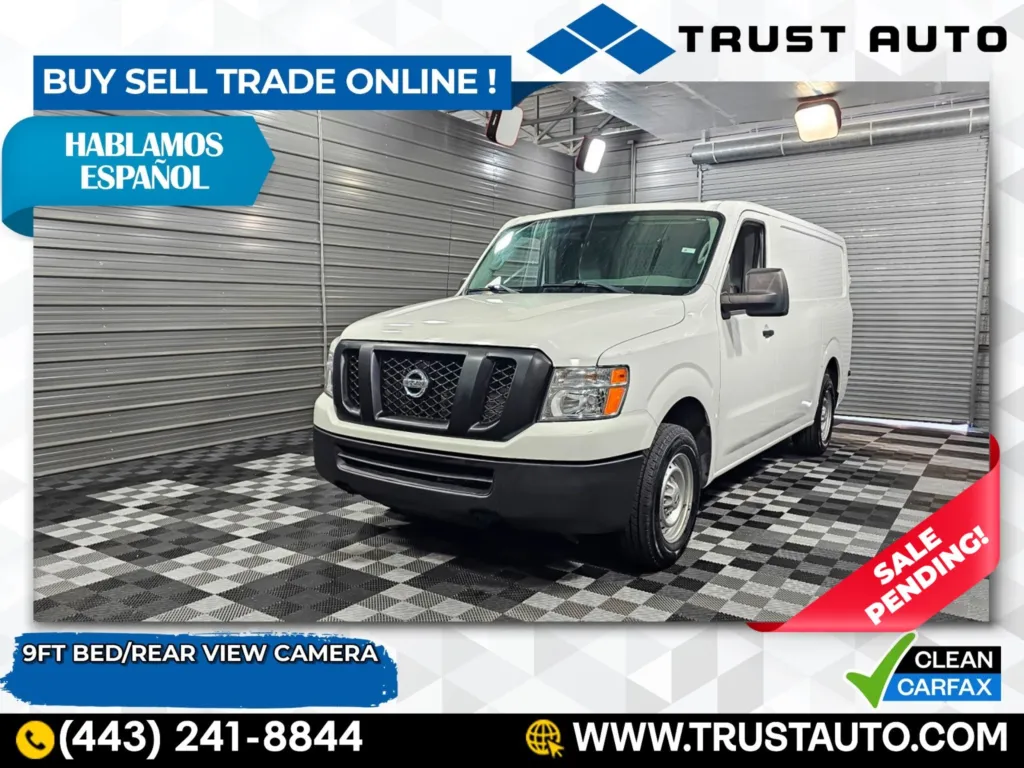 Used 2020 Nissan NV 1500 Cargo S V6 Standard Roof Minivan/Van for sale ...
