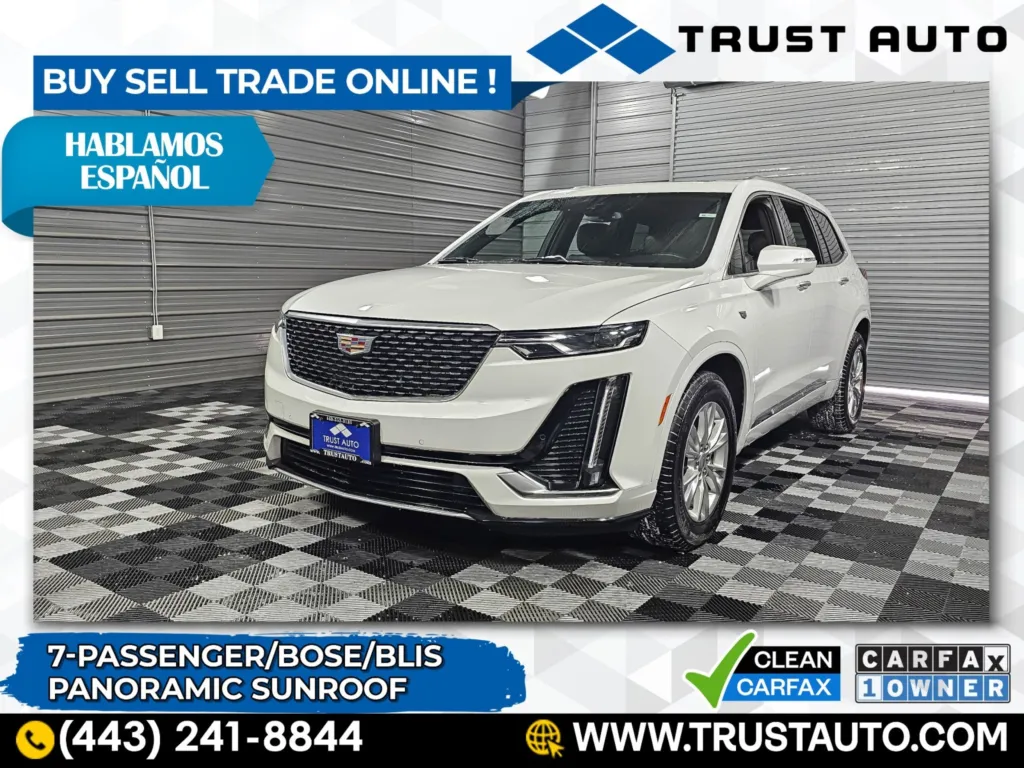 Used 2023 Cadillac XT6 Luxury 3rd Row 7-Passenger SUV for sale in ...
