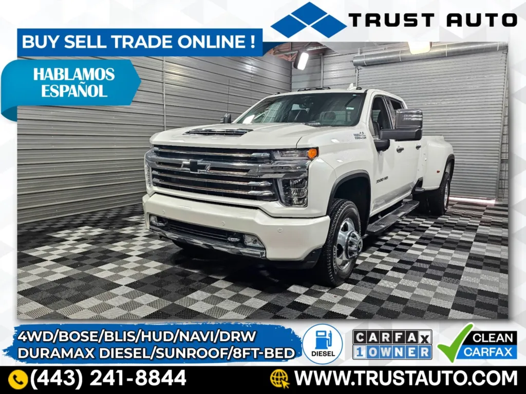 Used 2023 Chevrolet Silverado 3500HD DRW High Country 4WD Crew Cab ...