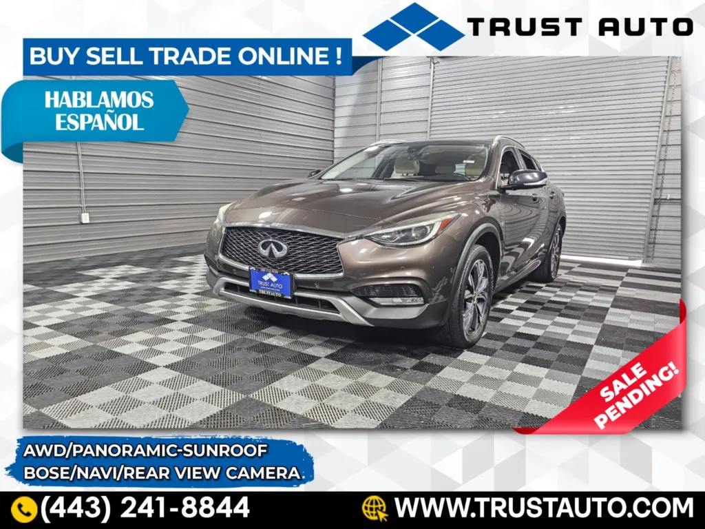 Used 2018 INFINITI QX30 Premium AWD SUV for sale in Sykesville, MD at ...