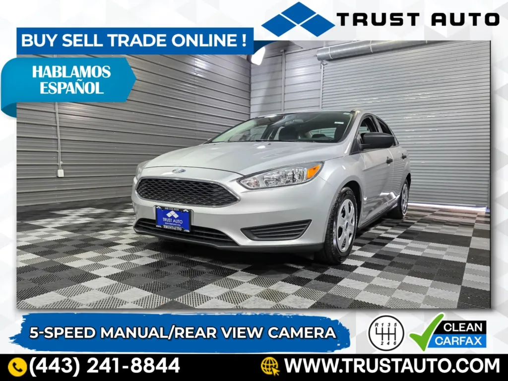 Used 2017 Ford Focus S 5-Speed Manual 4-Door Sedan for sale in ...