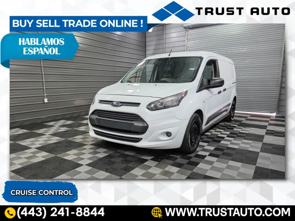 Used 2015 Ford Transit Connect XLT LWB Minivan/Van w/Rear Liftgate for ...