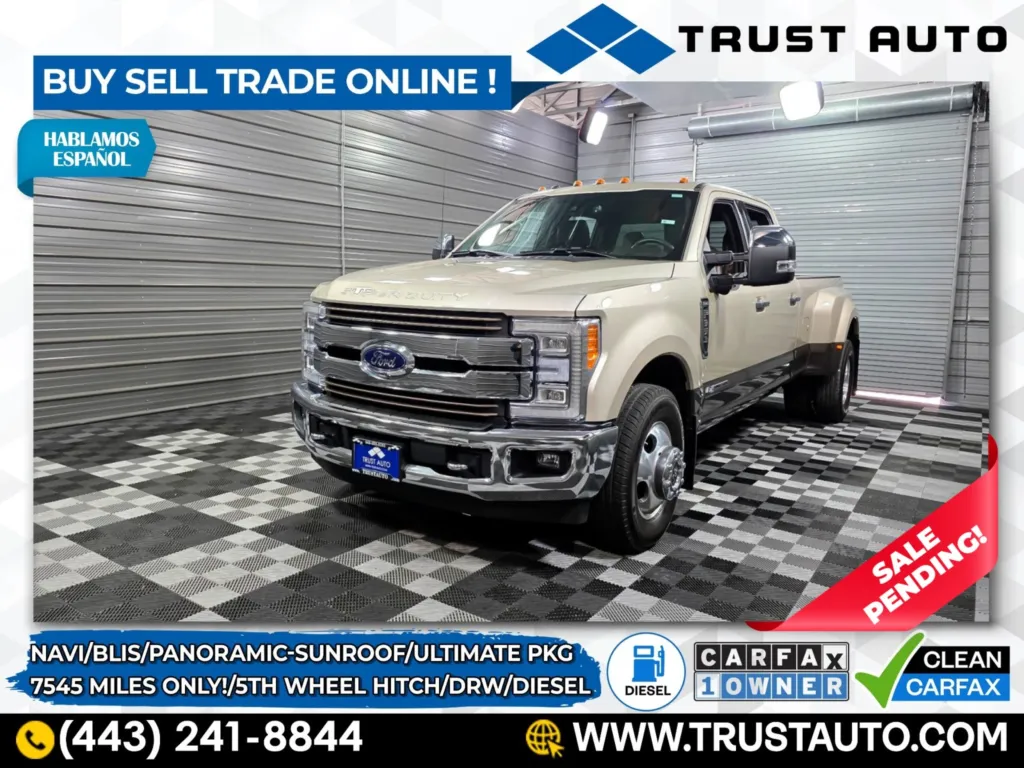 Used 2017 Ford Super Duty F-350 DRW King Ranch Crew Cab RWD Dually ...
