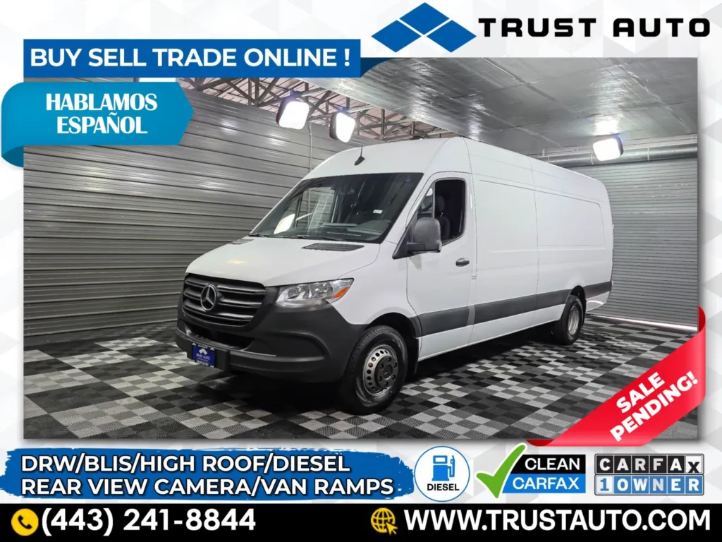 Used 2019 Mercedes-Benz Sprinter 3500 Cargo DRW 170''WB Dually Extended ...