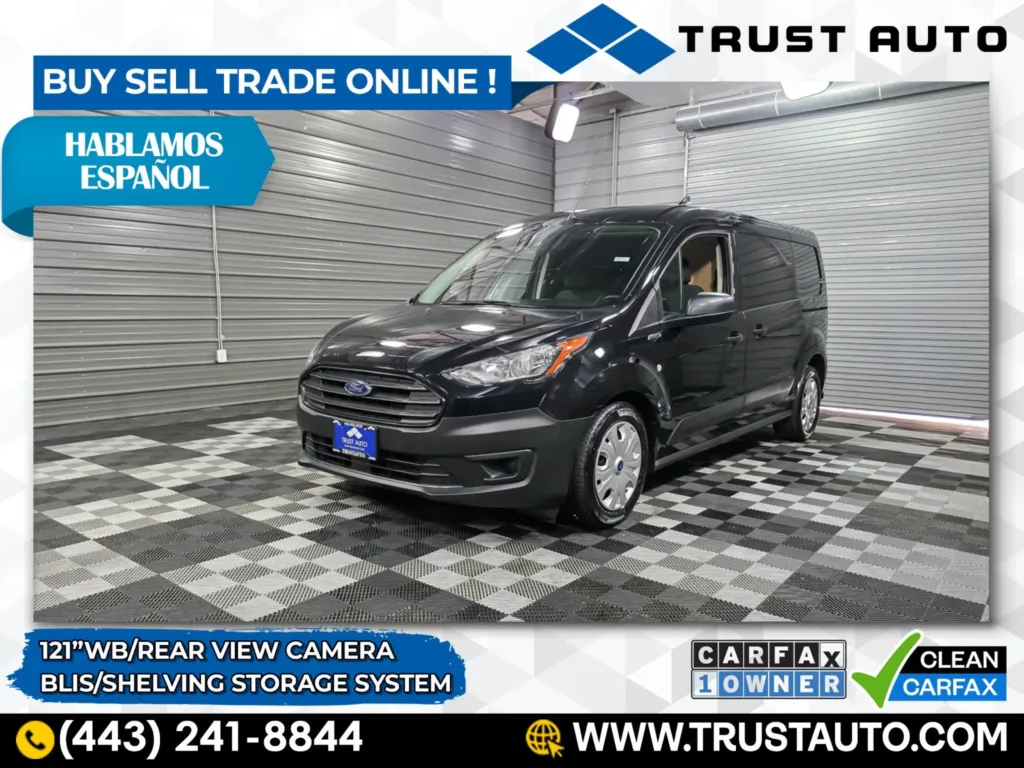 Used 2023 Ford Transit Connect XL 121''LWB Minivan/Van w/Shelving ...