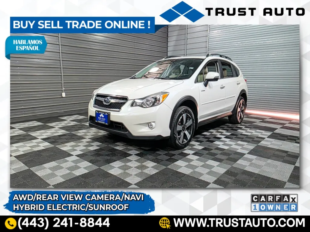 Used 2014 Subaru XV Crosstrek Touring AWD Hybrid Electric SUV for sale ...