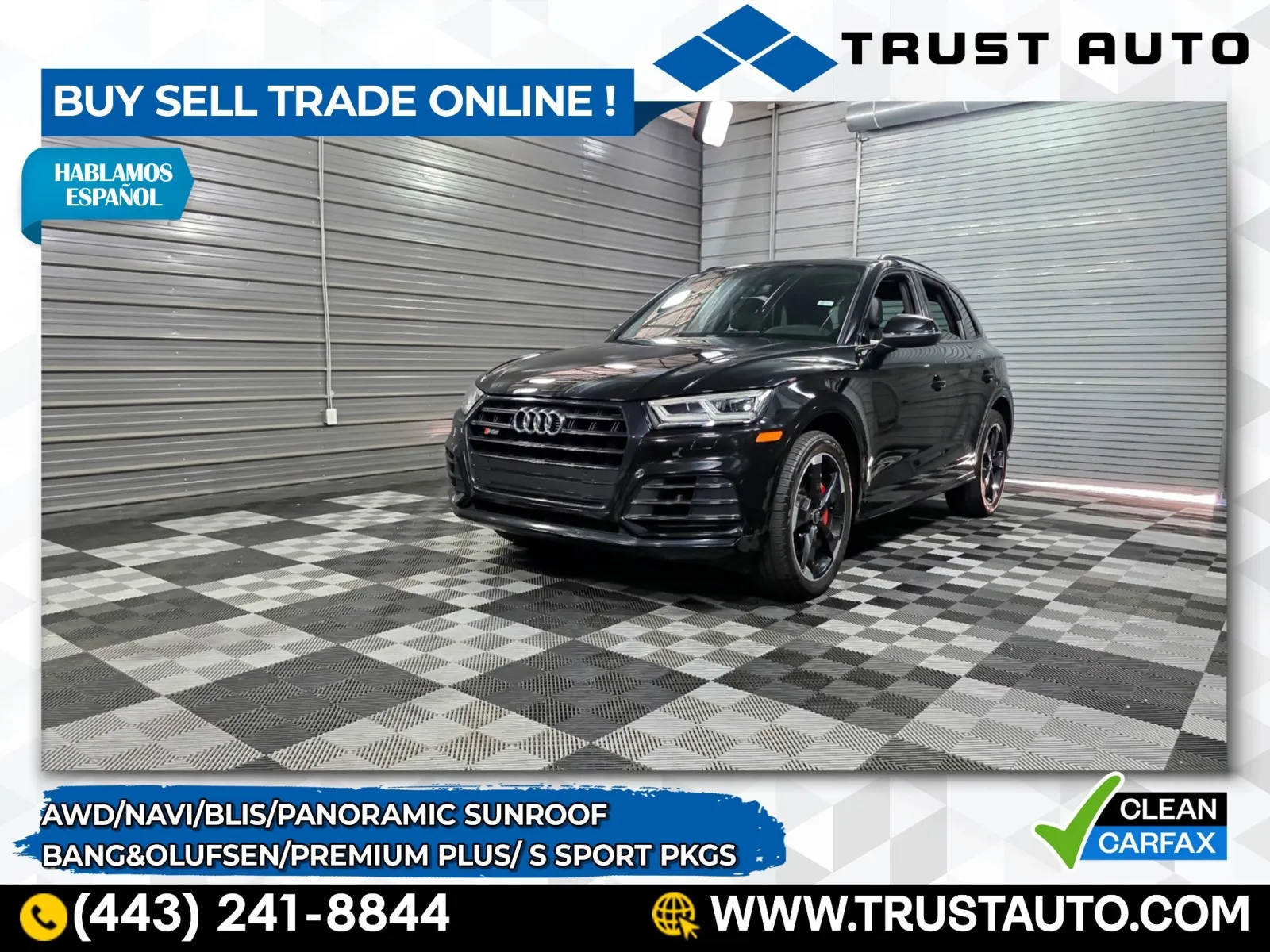 Used 2020 Audi SQ5 Premium Plus 3.0 TFSI quattro AWD SUV w/S Sport Pkg ...