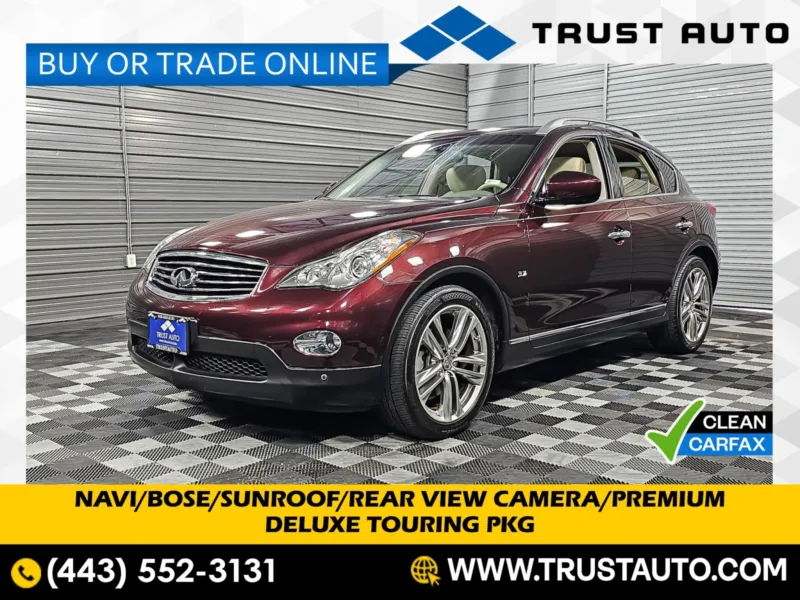 Used 2015 INFINITI QX50 Journey SUV w/Premium/Deluxe Touring Pkgs for ...