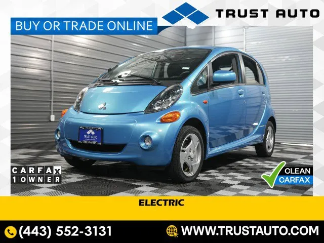 Used 2016 Mitsubishi i MiEV ES Electric Hatchback for sale in Sykesville MD VIN JA3215H43GU000277