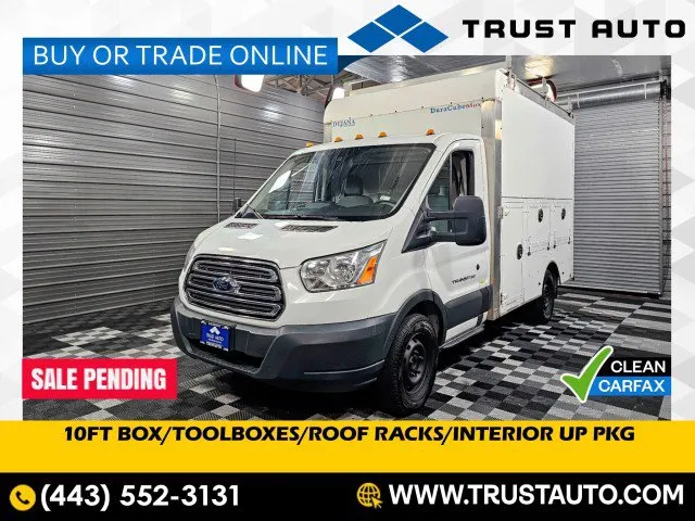 Used 2017 Ford Transit T-350 Cutaway 138'' WB 10FT Box Commercial ...