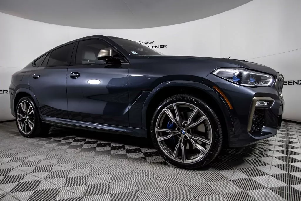 Used 2021 BMW X6 M50i for sale in Scottsdale, AZ at Certified Benz & Beemer | VIN: 5UXCY8C02M9F51453