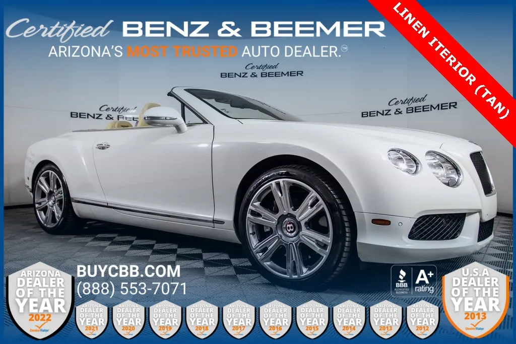 Used 2014 Bentley Continental GTC GT V8 Convertible for sale in ...