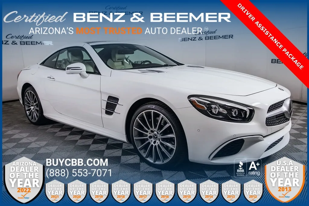 Used 2020 Mercedes-Benz SL-Class SL 550 for sale in Scottsdale, AZ at ...