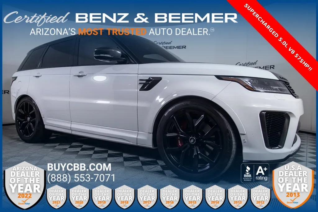 Used 2018 Land Rover Range Rover Sport SVR for sale in Scottsdale, AZ ...