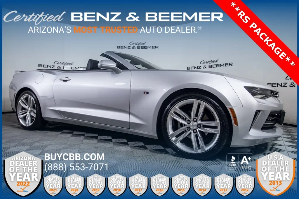 Used 2017 Chevrolet Camaro 2LT for sale in Scottsdale, AZ at Certified ...