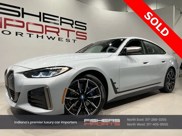 Used 2022 BMW i4 M50 for sale in Indianapolis, IN | VIN: WBY33AW03NFM49810