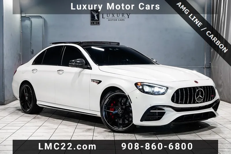 Used 2021 Mercedes Benz E Class E 63 S AMG for sale in Hillside NJ VIN W1KZF8KB9MA931704
