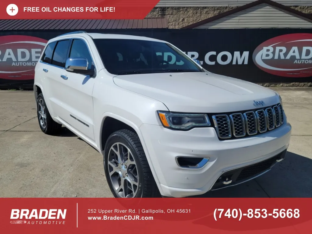 Used 2019 Jeep Grand Cherokee Overland for sale in Gallipolis, OH at ...