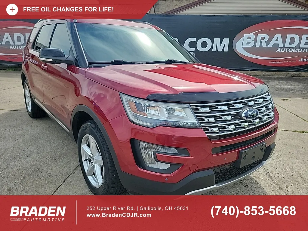 Used 2016 Ford Explorer XLT for sale in Gallipolis, OH at Braden ...