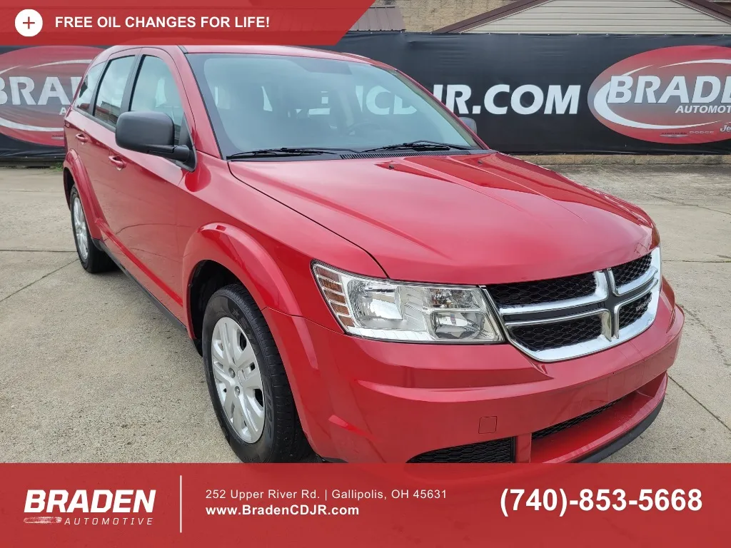 Used 2016 Dodge Journey SE for sale in Gallipolis, OH at Braden Chrysler Dodge Jeep Ram | VIN ...