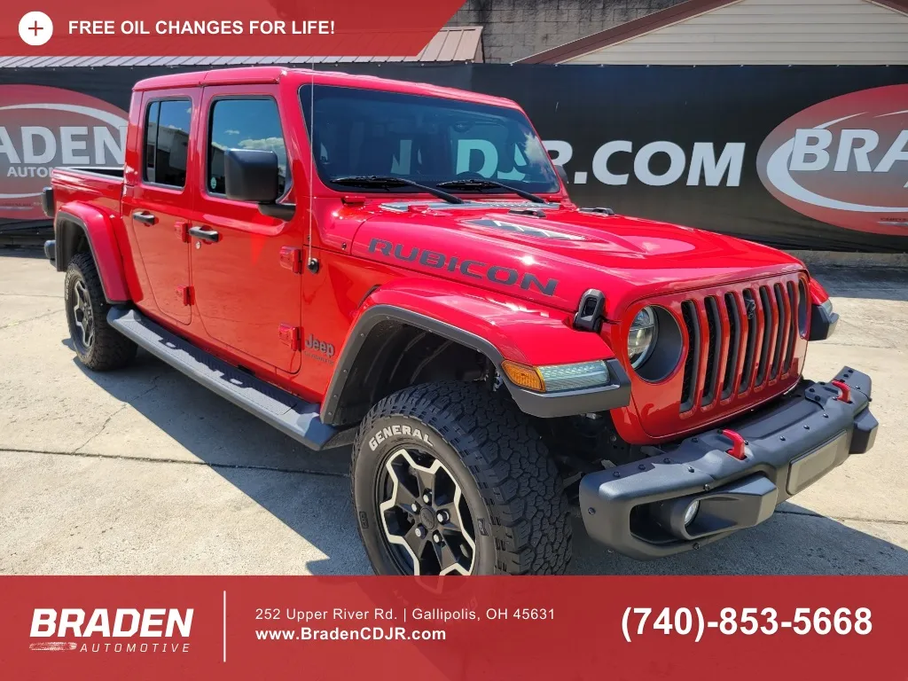 Used 2021 Jeep Gladiator Rubicon for sale in Gallipolis, OH at Braden ...