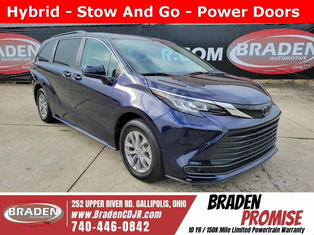 Used 2022 Toyota Sienna LE for sale in Gallipolis, OH | VIN ...