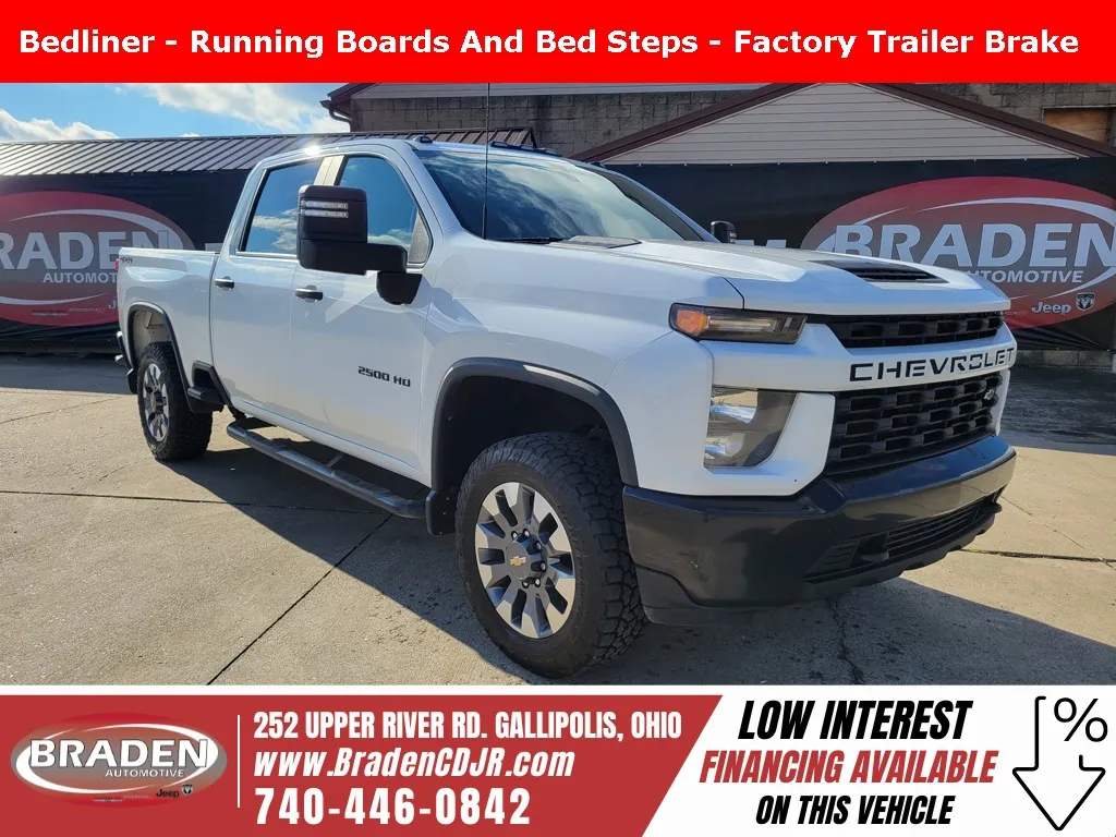 Used 2021 Chevrolet Silverado 2500HD Custom for sale in Gallipolis, OH ...