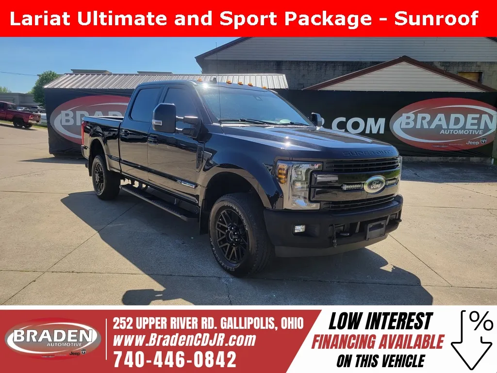 Used 2019 Ford F-250SD Lariat for sale in Gallipolis, OH at Braden Chrysler Dodge Jeep Ram | VIN ...