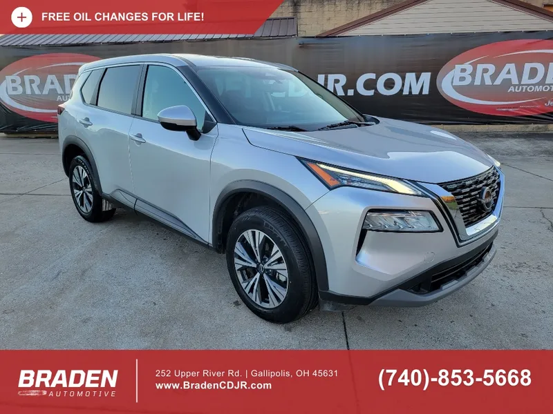 Used 2022 Nissan Rogue SV for sale in Gallipolis, OH at Braden Chrysler ...