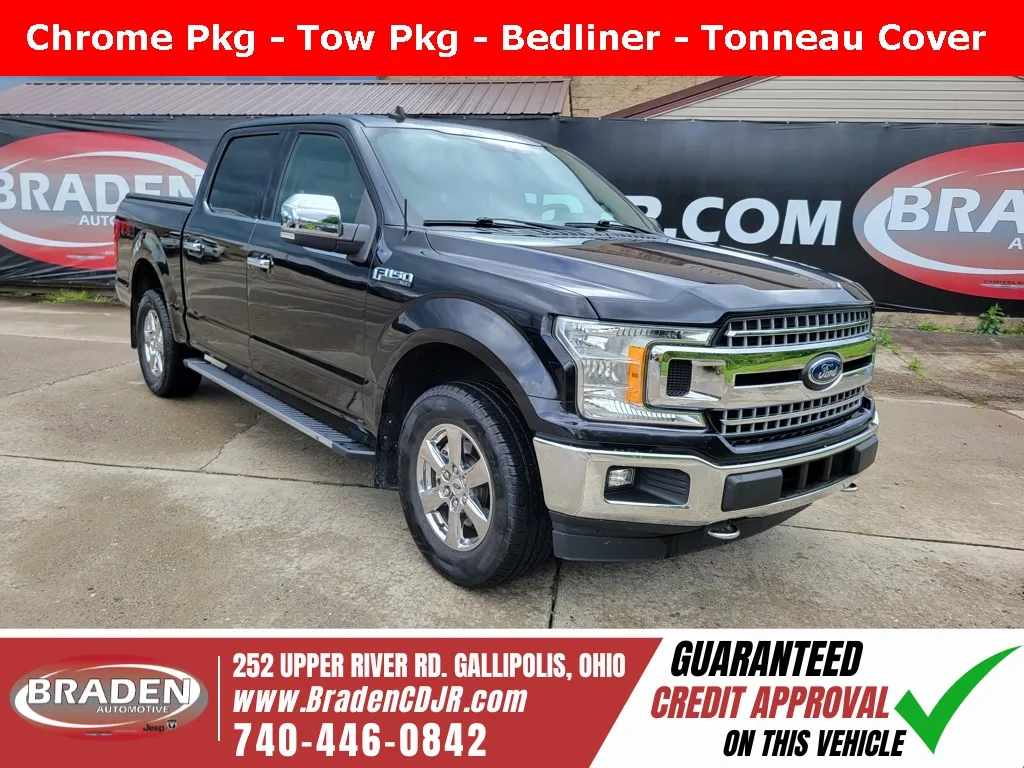 Used 2019 Ford F-150 XLT for sale in Gallipolis, OH at Braden Chrysler Dodge Jeep Ram | VIN ...