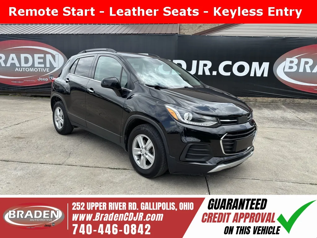 Used 2020 Chevrolet Trax LT for sale in Gallipolis, OH at Braden ...