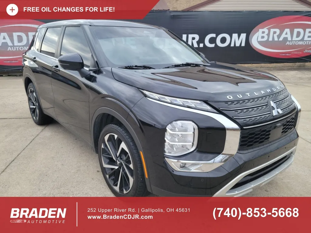 Used 2022 Mitsubishi Outlander SE for sale in Gallipolis, OH at Braden ...