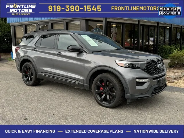 Used 2021 Ford Explorer ST for sale in Clayton, NC at Frontline Motors ...