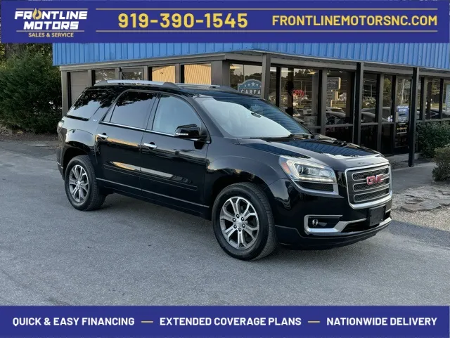 Used 2016 GMC Acadia SLT-2 for sale in Clayton, NC at Frontline Motors ...