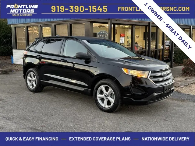 Used 2017 Ford Edge SE for sale in Clayton, NC at Frontline Motors ...