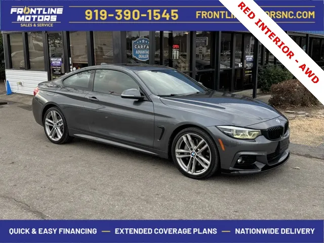 Used 2019 BMW 4 Series 430i xDrive for sale in Clayton, NC at Frontline Motors Sales and Service ...