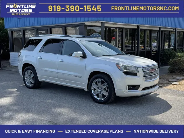 Used 2015 GMC Acadia Denali for sale in Clayton, NC at Frontline Motors ...