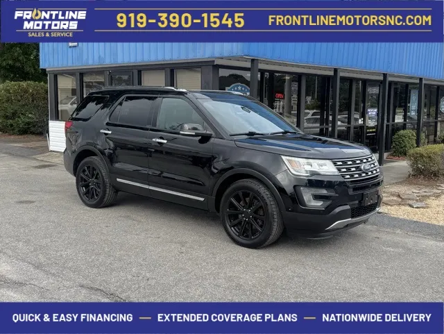 Used 2017 Ford Explorer Limited for sale in Clayton, NC at Frontline ...