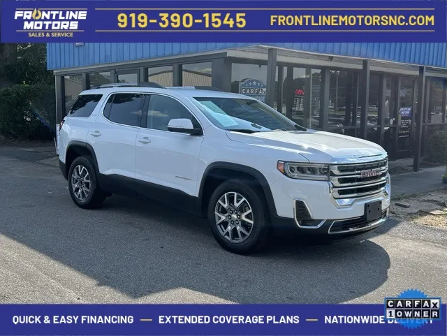 Used 2020 GMC Acadia SLT for sale in Clayton, NC at Frontline Motors ...